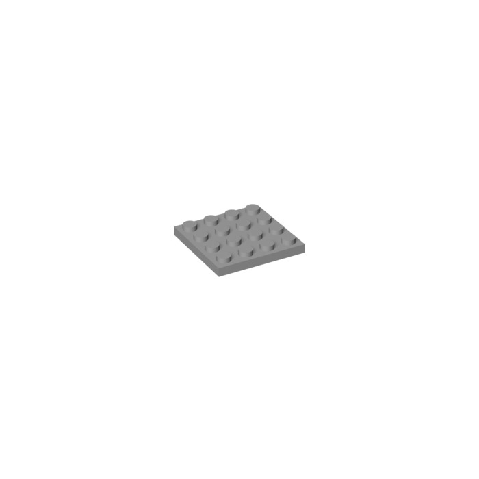 LEGO Medium Stone Gray Plate 4 x 4 (3031) | Brick Owl - LEGO Marketplace