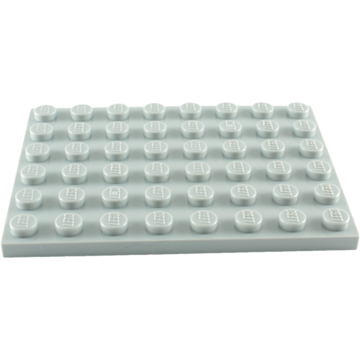 LEGO Medium Stone Gray Plate 6 x 8 (3036 / 7423) | Brick Owl - LEGO ...