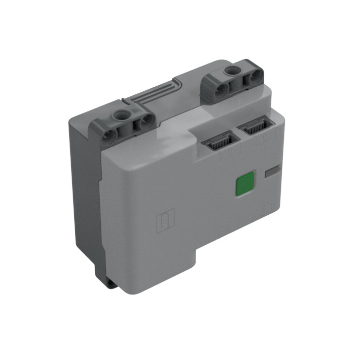 LEGO Medium Stone Gray Powered Up Hub - 4-Port (Clip Opening) (22127 / ...