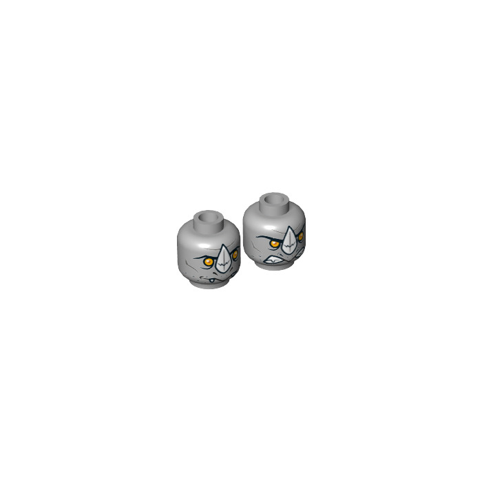 LEGO Rogon Minifigure Rhino Head (3626 / 15708) | Brick Owl