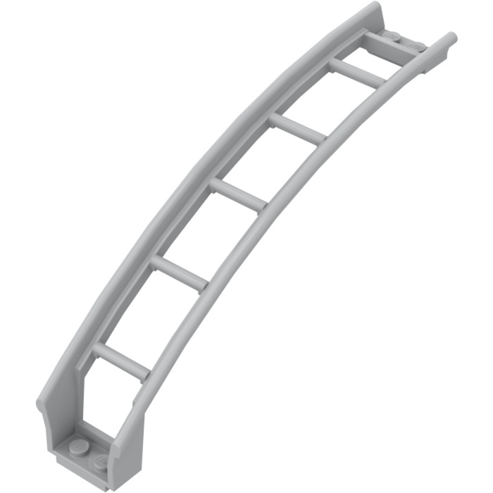 LEGO Medium Stone Gray Roller Coaster Rail 2 x 16 x 6 Slope (26560 ...