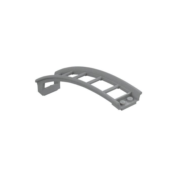 LEGO Medium Stone Gray Roller Coaster Rail 2 x 16 x 6 Slope (26560 ...