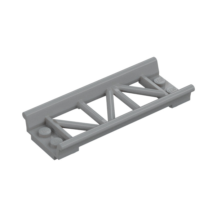 LEGO Medium Stone Gray Roller Coaster Rail 2 x 8 (26022) | Brick Owl ...