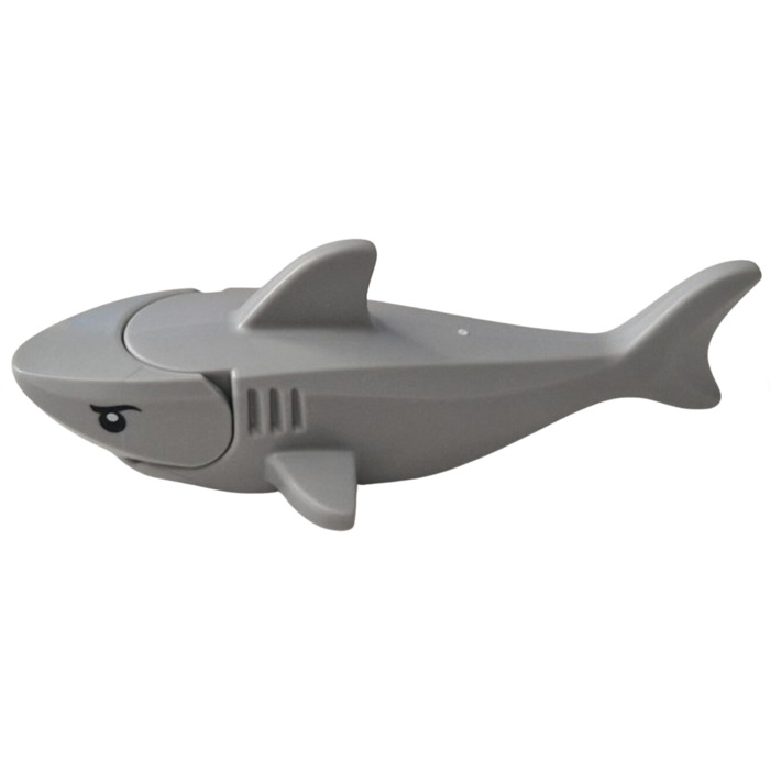 LEGO Shark with Rounded Nose and Gills with Eyes | Brick Owl