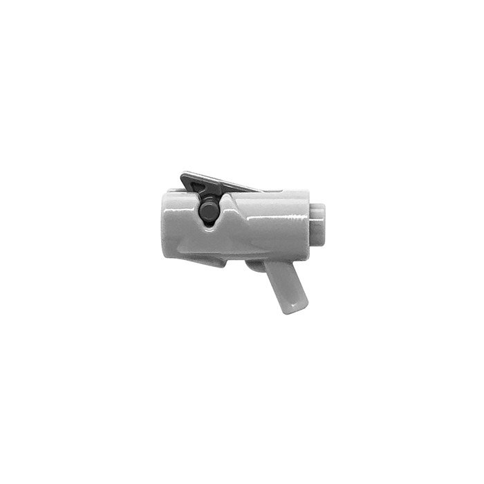 LEGO Medium Stone Gray Shooter Gun with Dark Stone Grey Trigger (34229 ...