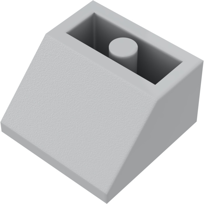 LEGO Medium Stone Gray Slope 2 x 2 (45°) Inverted (3660 / 7261) | Brick ...