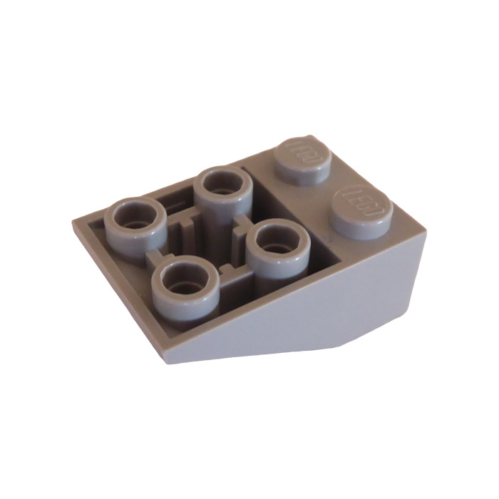 LEGO Medium Stone Gray Slope 2 x 3 (25°) Inverted (2752 / 3747) | Brick ...