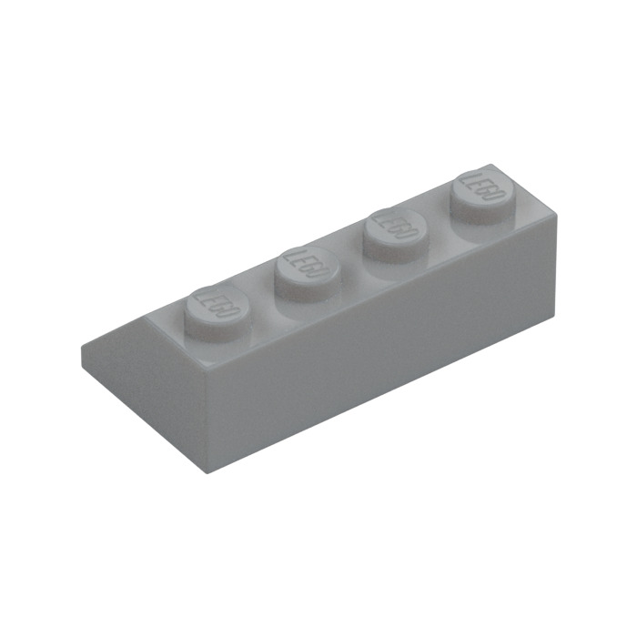 LEGO Medium Stone Gray Slope 2 x 4 (45°) (3037) | Brick Owl