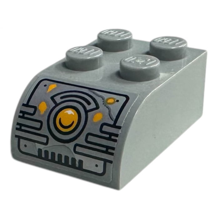 LEGO Slope Brick 2 x 3 with Curved Top with Juicer Controls and Bright ...