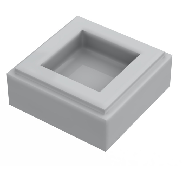 LEGO Medium Stone Gray Tile 1 x 1 with Groove (3070 / 113480) | Brick Owl