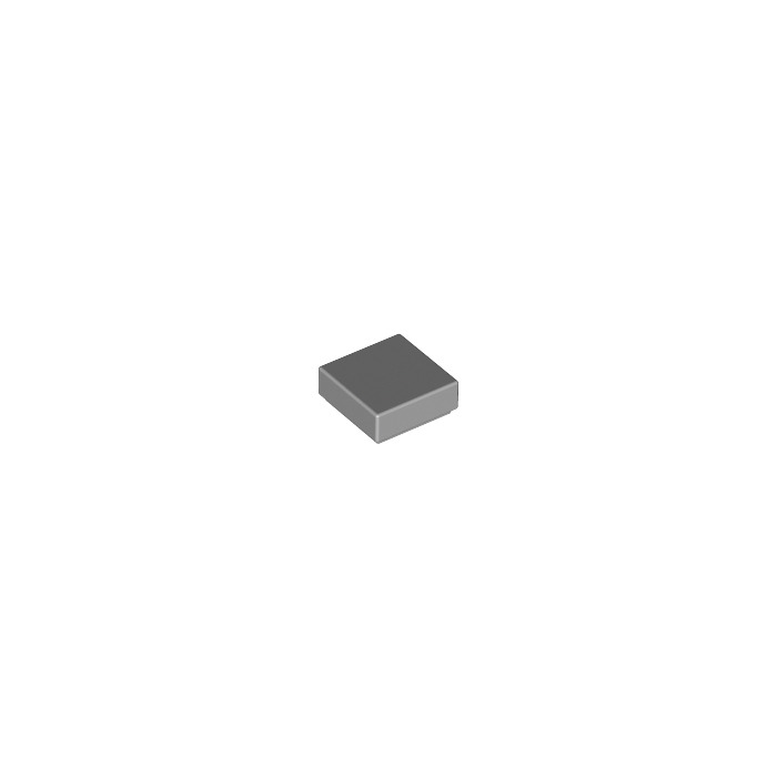 LEGO Medium Stone Gray Tile 1 x 1 with Groove (3070 / 113480) | Brick Owl