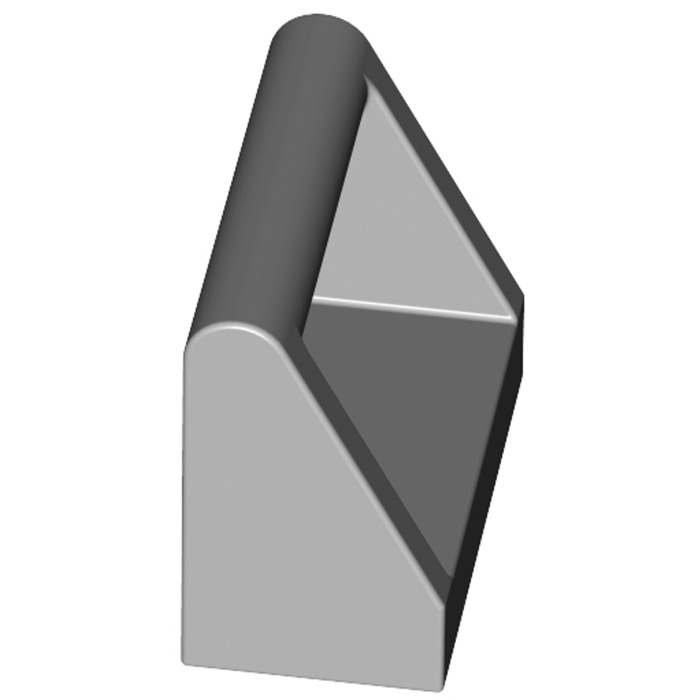 LEGO Medium Stone Gray Tile 1 x 2 with Handle (2432) | Brick Owl - LEGO ...