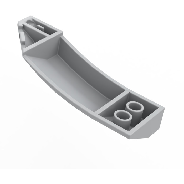 LEGO Medium Stone Gray Wedge 3 x 8 x 2 Curved Right (41749 / 42019 ...