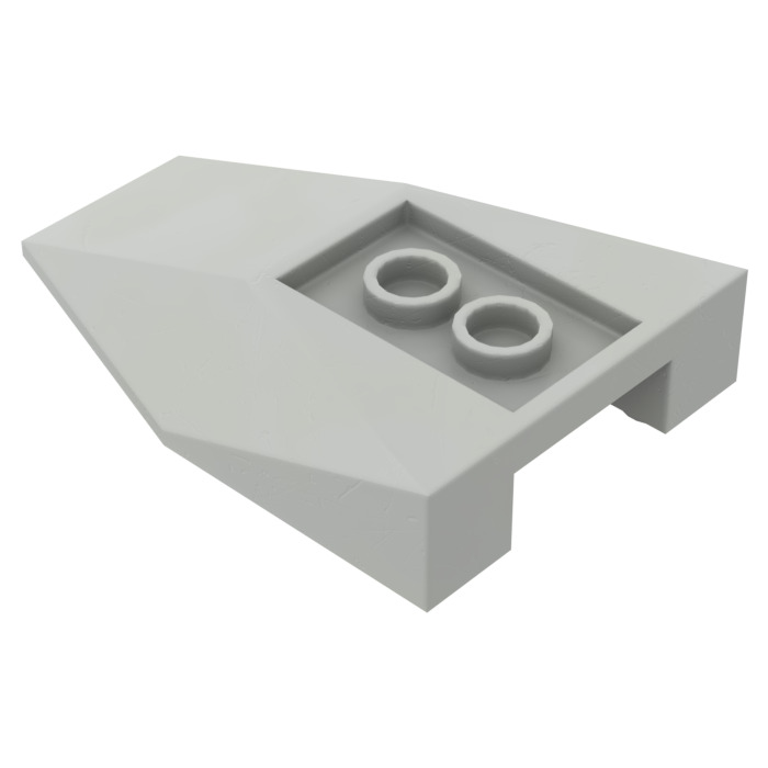 LEGO Medium Stone Gray Wedge 6 x 4 Inverted (4856) | Brick Owl - LEGO ...