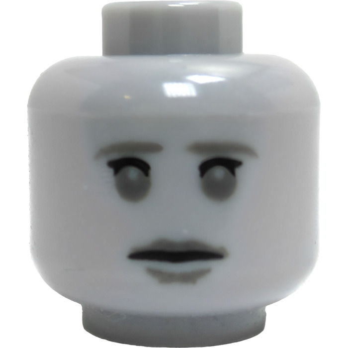 LEGO Medium Stone Gray Weeping Angel Minifig Head (3626 / 24033 ...