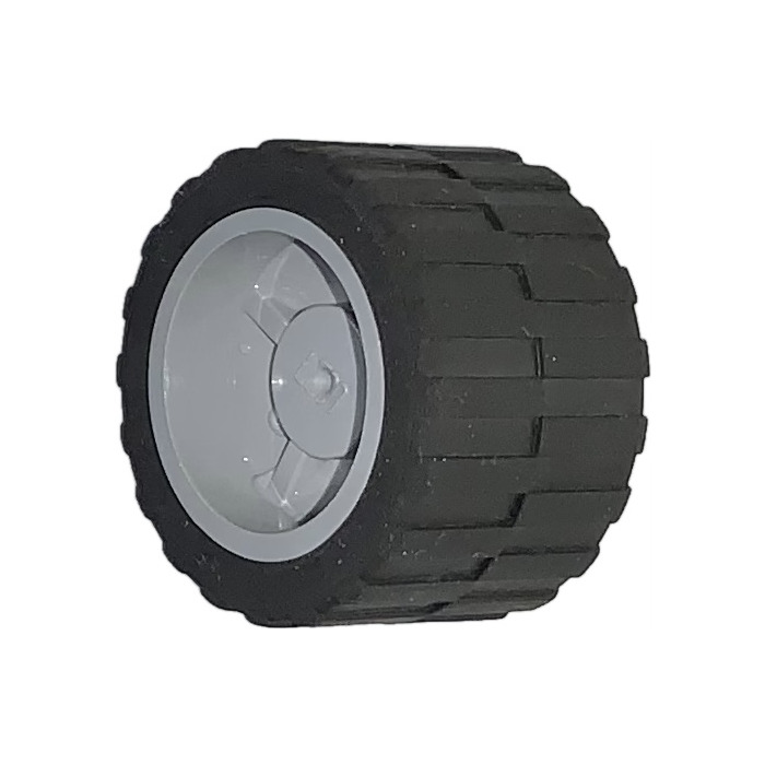 LEGO Wheel Hub 14.8 x 16.8 with Centre Groove with Tire 24 x 14 Shallow ...