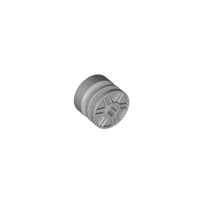 LEGO Medium Stone Gray Wheel Rim Ø18 x 14 with Axle Hole (55982 ...