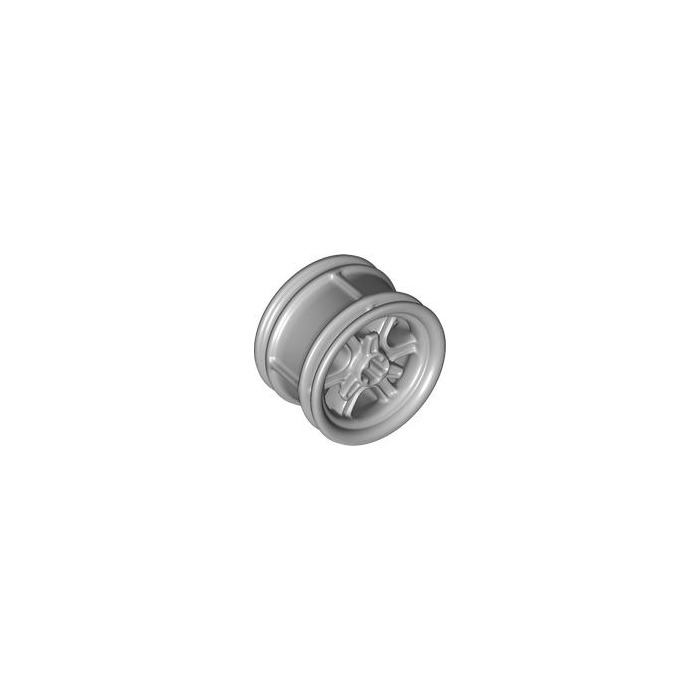 LEGO Medium Stone Gray Wheel Rim Ø30.4 x 20 (7301) | Brick Owl