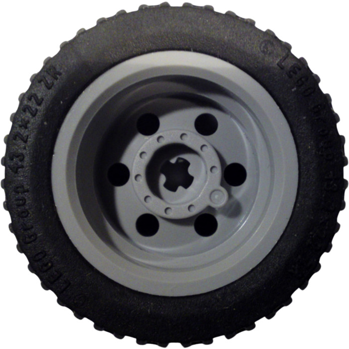LEGO Wheel Rim Ø30 x 20 with No Pinholes, with Reinforced Rim with Tire ...