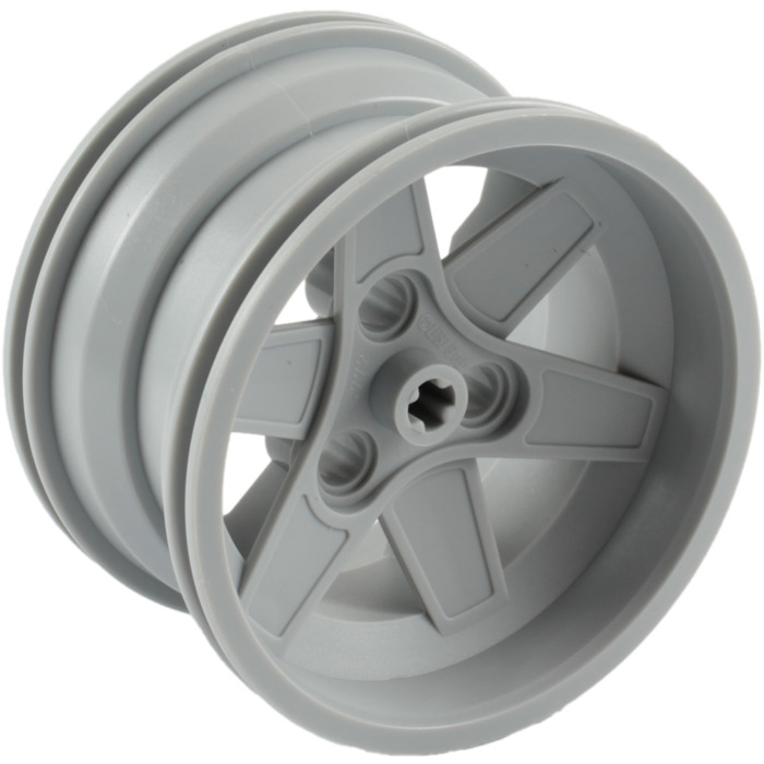 LEGO Medium Stone Gray Wheel Rim Ø56 X 34 with 3 Holes (44772) | Brick ...