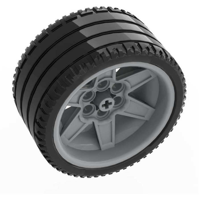 LEGO Wheel with Tire | Brick Owl - LEGO Marketplace