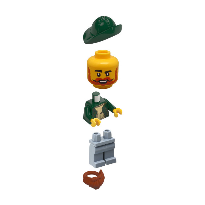 LEGO Merchant Boat Captain Minifigure | Brick Owl - LEGO Marketplace