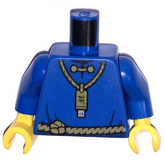 LEGO Merlok Minifig Torso with Flash Memory on Necklace (973) | Brick ...