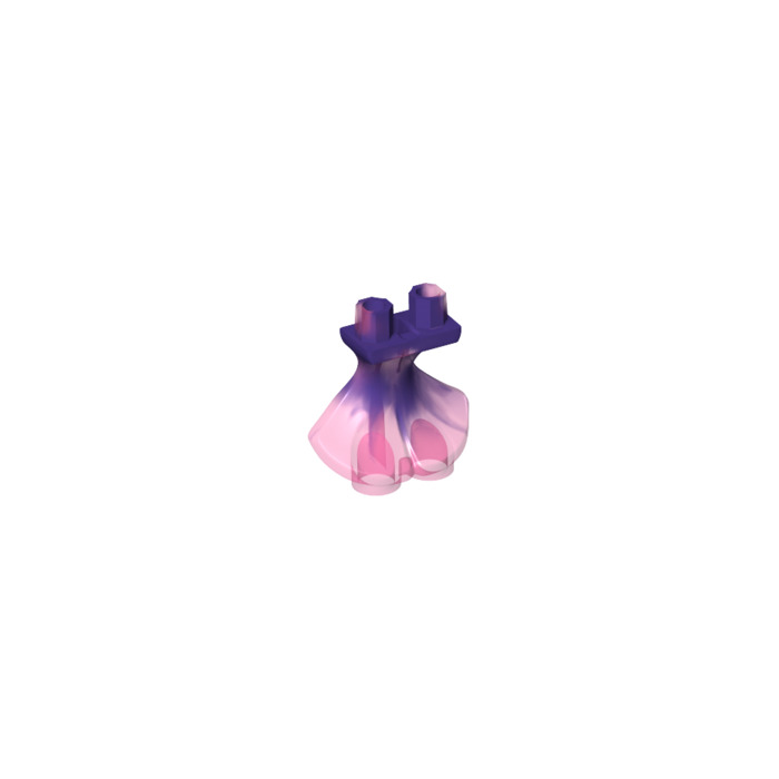 LEGO Mermaid Tail with Marbled Dark Purple (65752) | Brick Owl