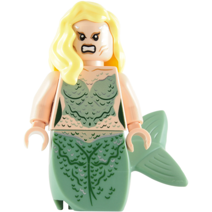 LEGO Mermaid with Sand Green Tail Minifigure | Brick Owl - LEGO Marketplace