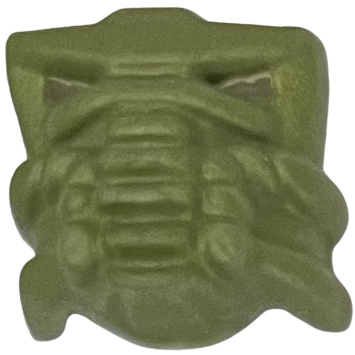LEGO Metallic Green Bionicle Krana Mask Xa | Brick Owl - LEGO Marketplace