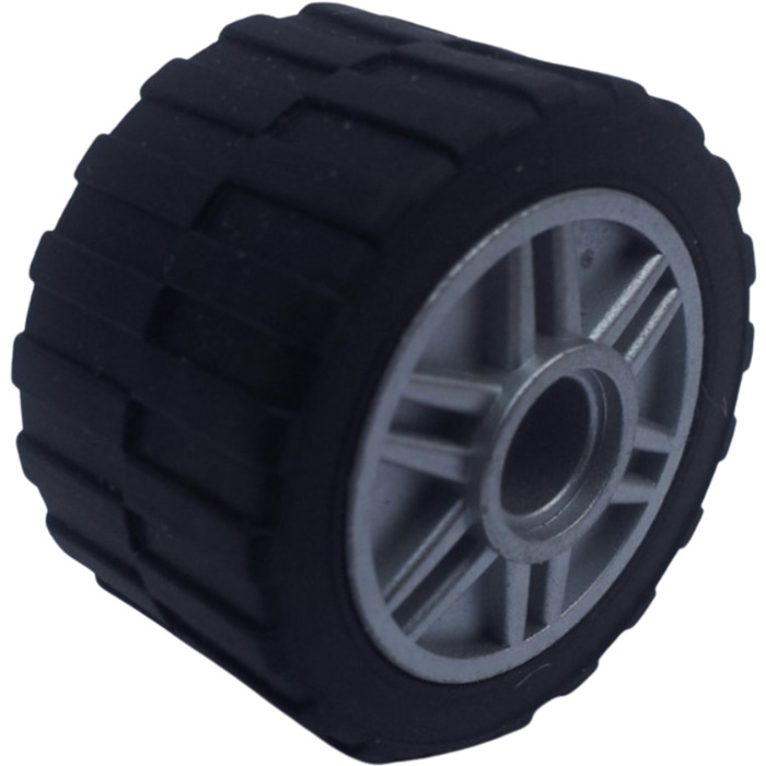 LEGO Wheel Rim Ø18 x 14 with Pin Hole with Tire 24 x 14 Shallow Tread ...