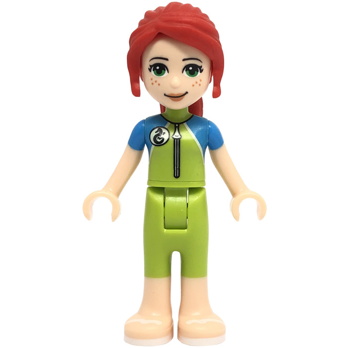 LEGO Mia with Lime and Azure Wetsuit | Brick Owl - LEGO Marketplace