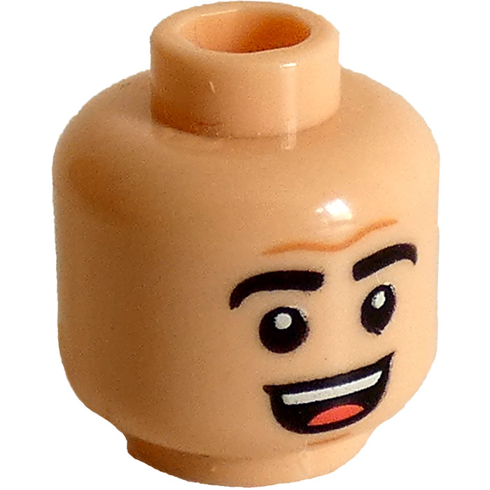 LEGO Michael Scott Minifigure Head (3626 / 100195) | Brick Owl - LEGO ...