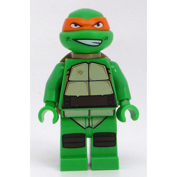 LEGO Michelangelo with Gritted Teeth and Smudges Minifigure | Brick Owl ...