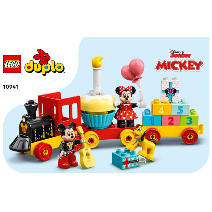 LEGO Mickey & Minnie Birthday Train Set 10941 Instructions | Brick Owl ...