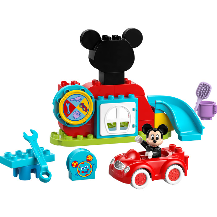 LEGO Mickey Mouse Clubhouse & Car Set 10454 Inventory | Brick Owl ...
