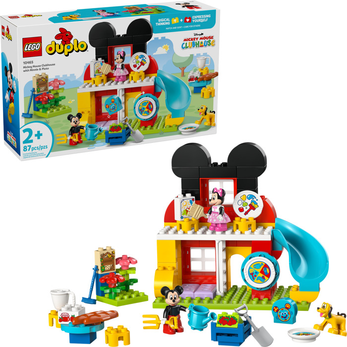 LEGO Mickey Mouse Clubhouse with Minnie & Pluto Set 10465 | Brick Owl