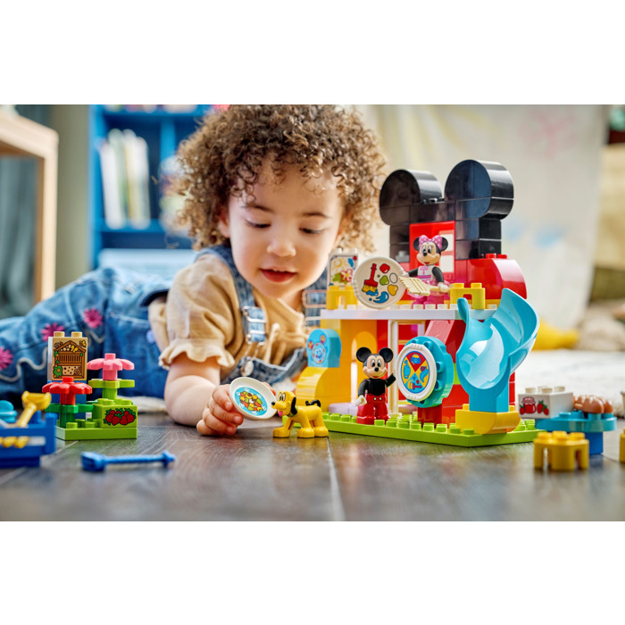 LEGO Mickey Mouse Clubhouse with Minnie & Pluto Set 10465 | Brick Owl ...