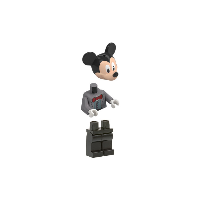 LEGO Mickey Mouse with Flat Silver Tuxedo Jacket Minifigure | Brick Owl ...