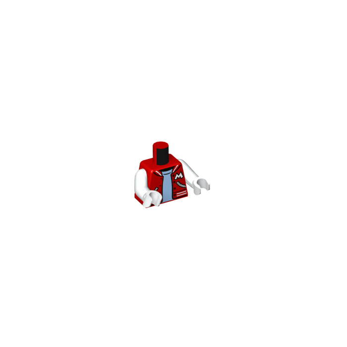 LEGO Mickey Mouse with Red Jacket Minifig Torso (973 / 76382) | Brick ...