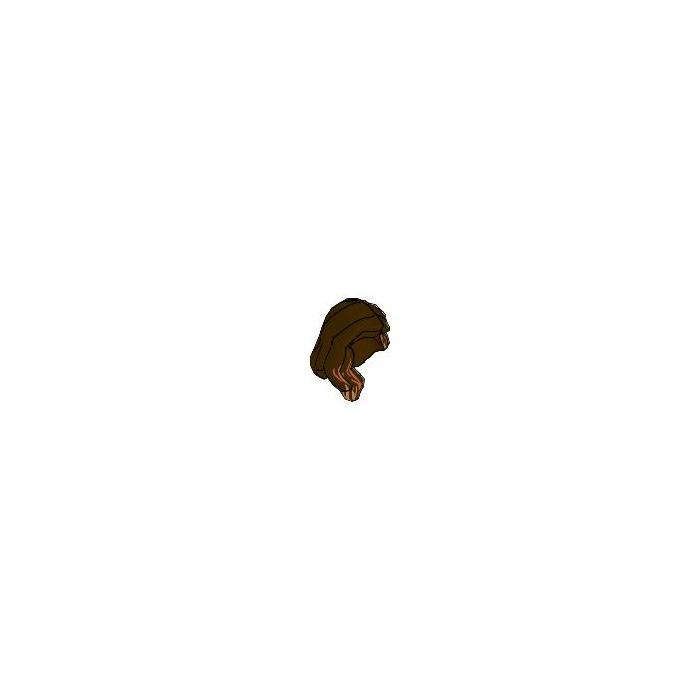 LEGO Mid-Length Hair with Side Parting with Flesh Streaks (85974 / ...