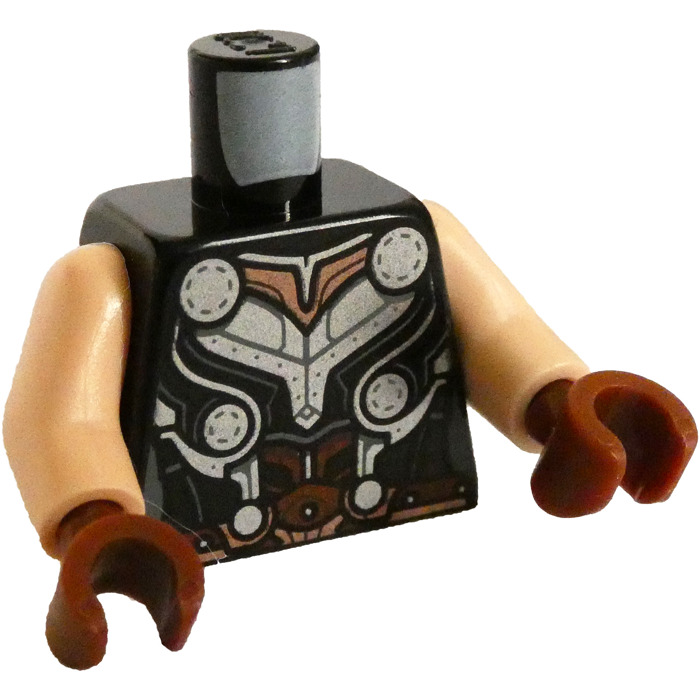 LEGO Mighty Thor Minifig Torso (973 / 76382) | Brick Owl - LEGO Marketplace