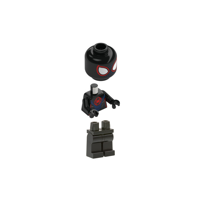LEGO Miles Morales (Spider-Man) with Spider-Verse Suit Minifigure ...