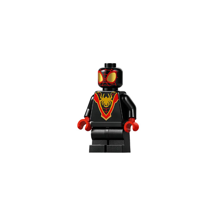 LEGO Miles “Spin” Morales with Gold Logo Minifigure | Brick Owl