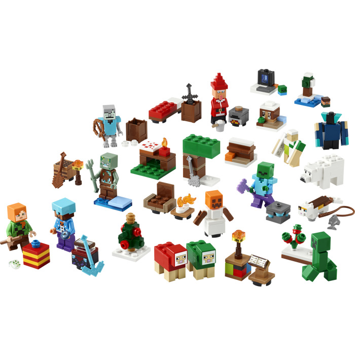 LEGO Minecraft Advent Calendar 2025 Set 21280-1 | Brick Owl - LEGO ...