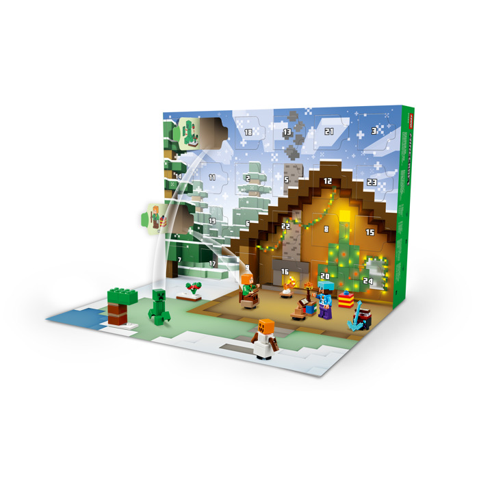 LEGO Minecraft Advent Calendar 2025 Set 21280-1 | Brick Owl - LEGO ...