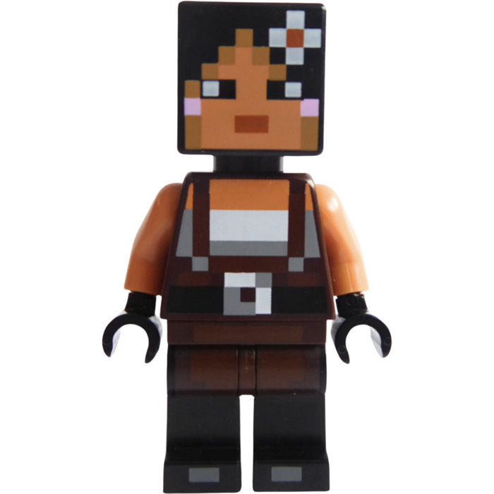 LEGO Minecraft Skin with Braces Minifigure | Brick Owl - LEGO Marketplace