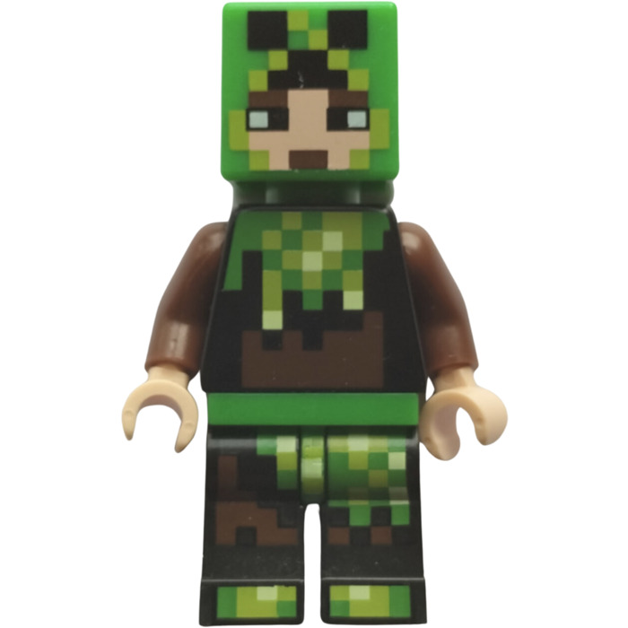 LEGO Minecraft Skin with Creeper Costume Minifigure | Brick Owl - LEGO ...