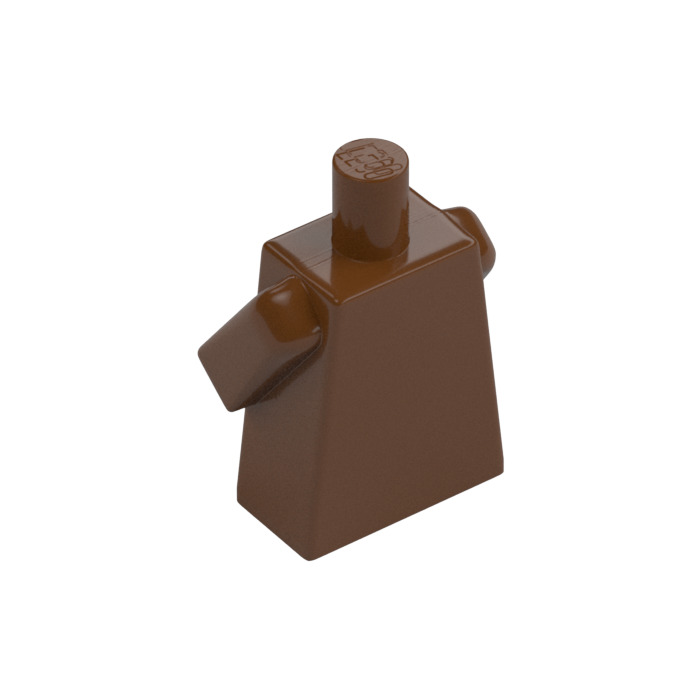 LEGO Minecraft Torso with Shepherd Villager Outfit with White and Gray ...