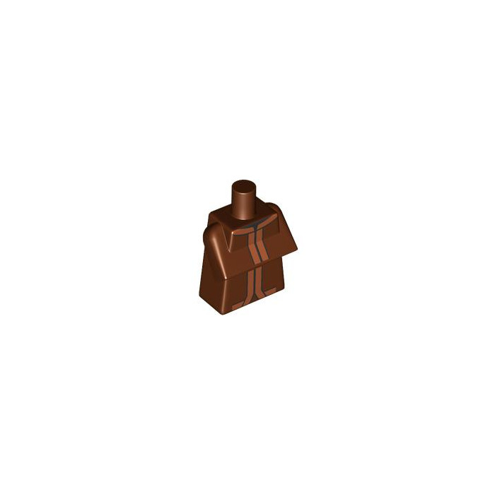 LEGO Minecraft Torso with Villager Outfit with Flesh Trim (25767 ...
